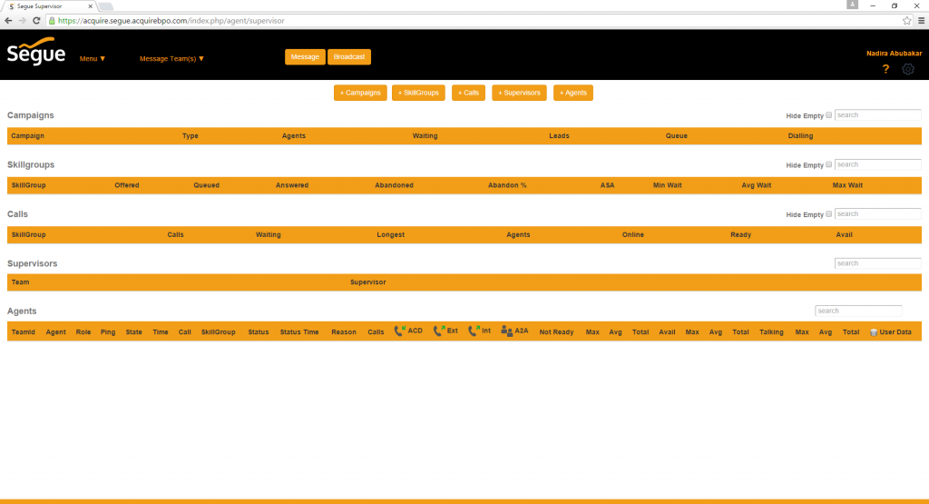 Features | Segue Contact Center Platform